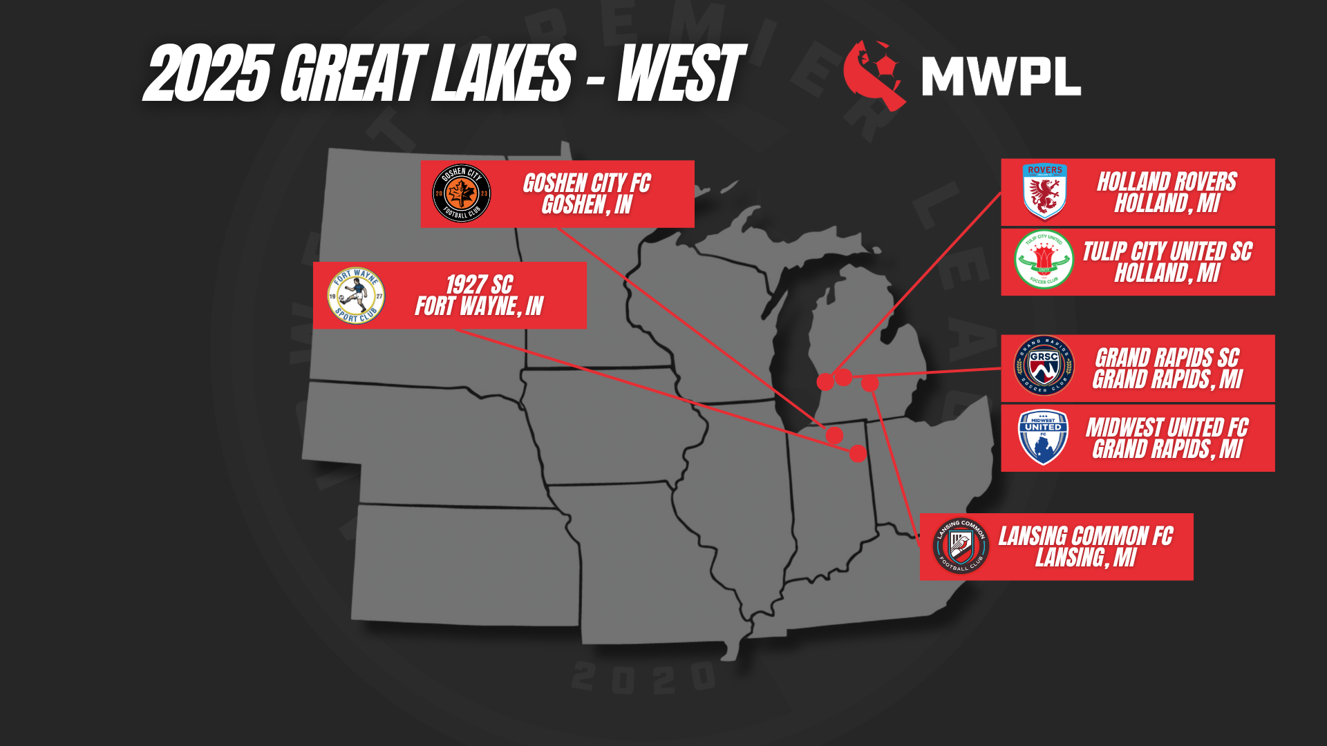 MWPL announces 2025 Conference Alignment - Midwest Premier League